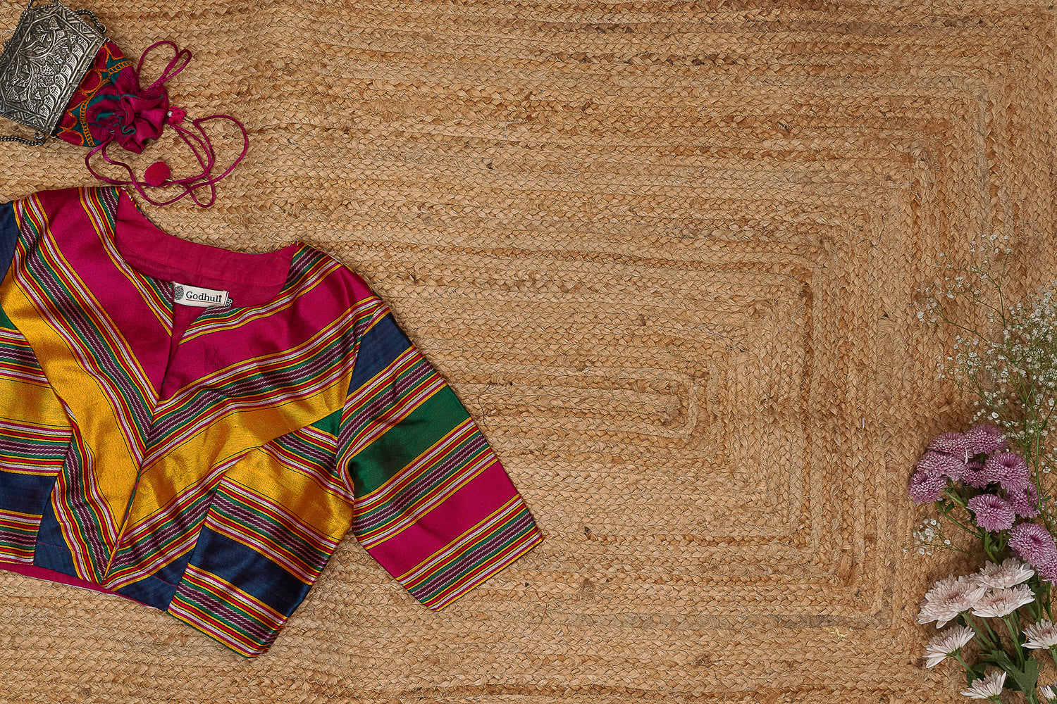 Elevate your style with Godhuli's Online Saree Blouse Collection